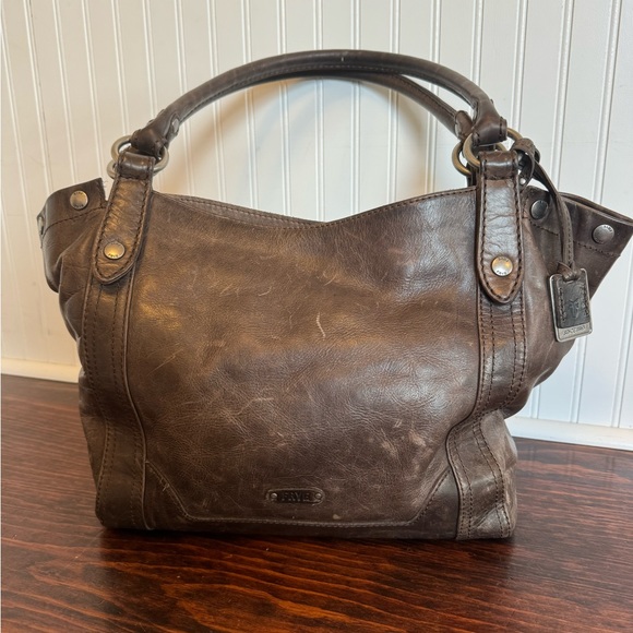 Frye | Bags | Frye Melissa Shoulder Distressed Brown | Poshmark